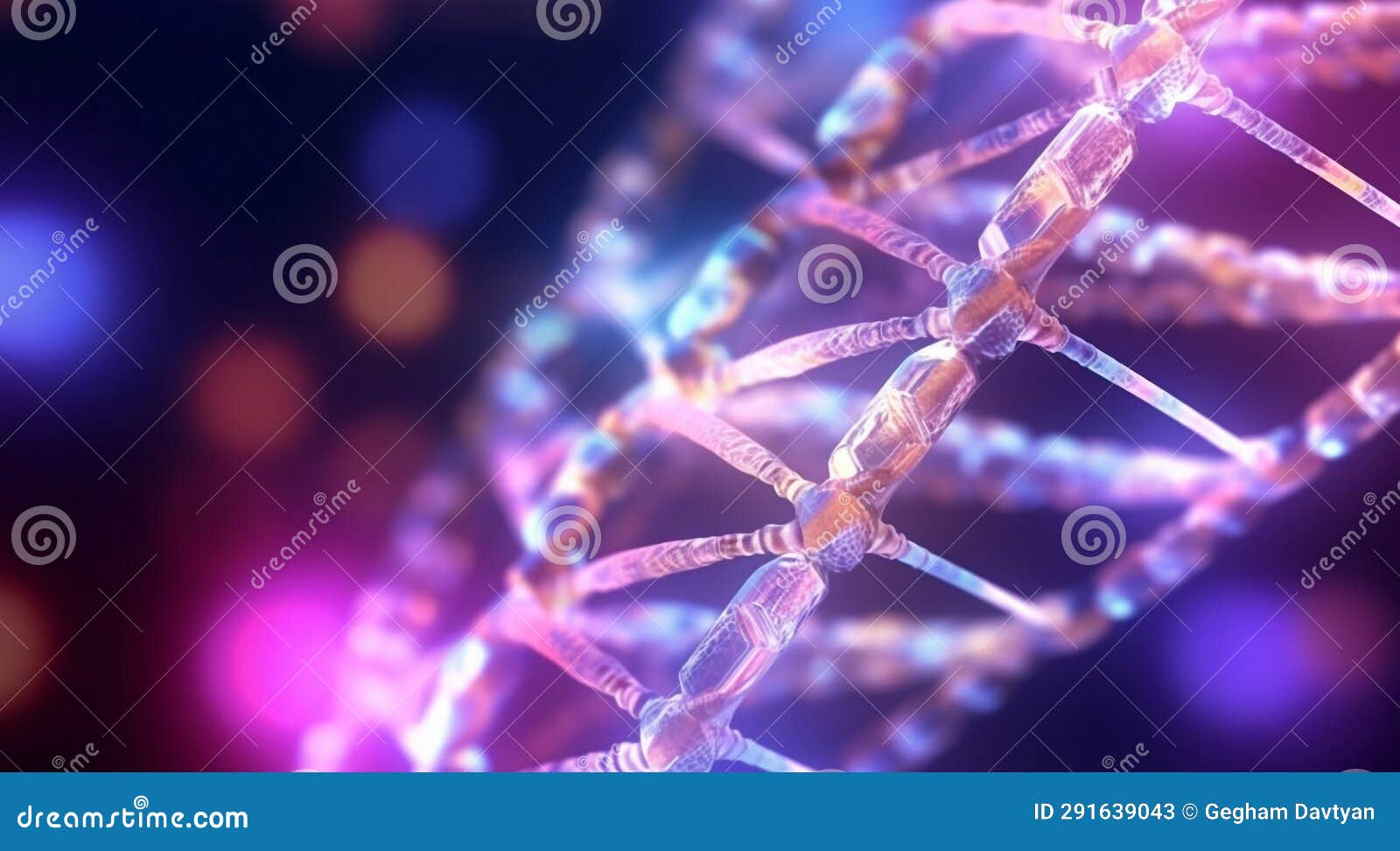 Dna Background On Technology Backgrounnd, Background With Effects, Dna ...