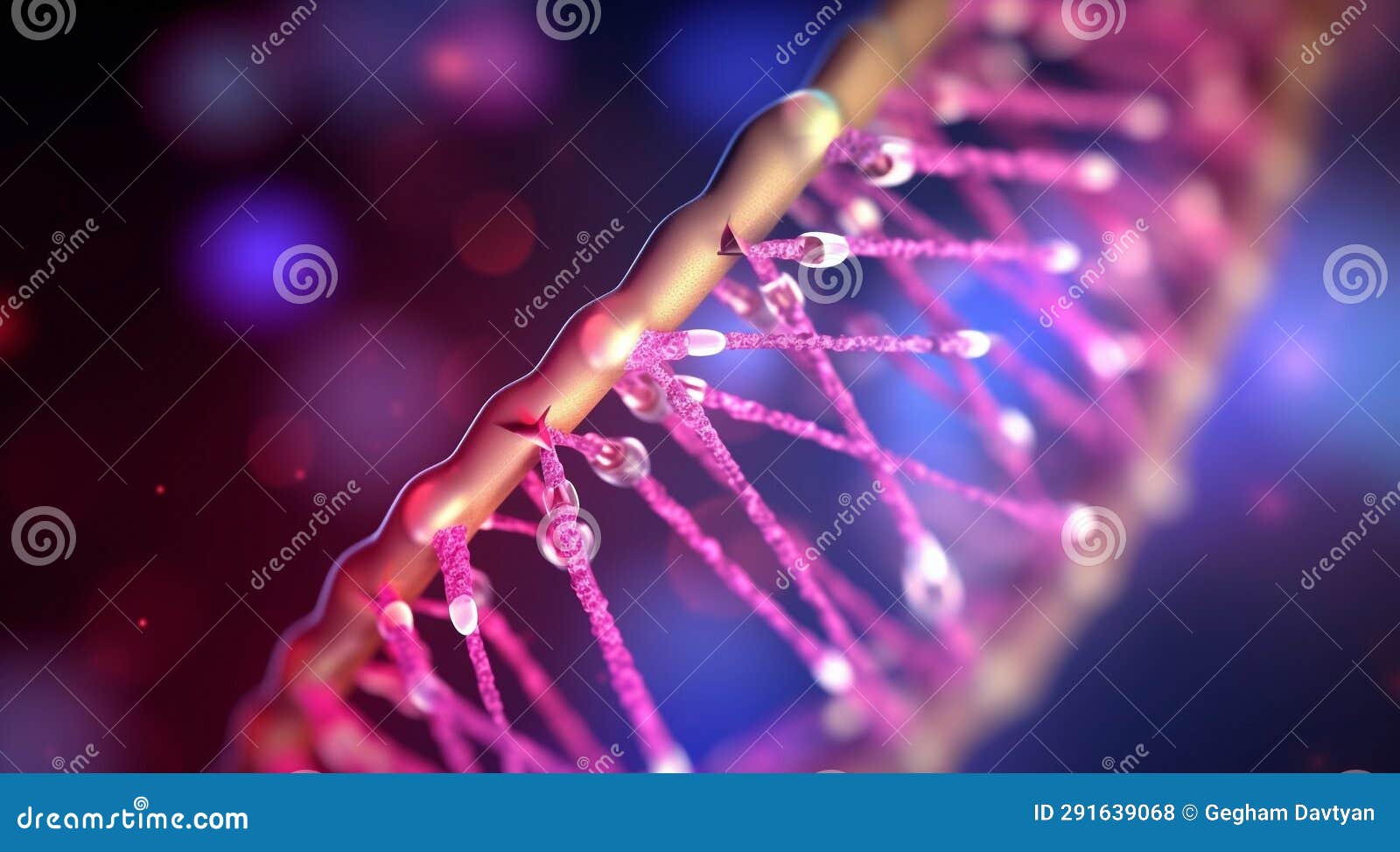 Dna Background On Technology Backgrounnd, Background With Effects, Dna ...