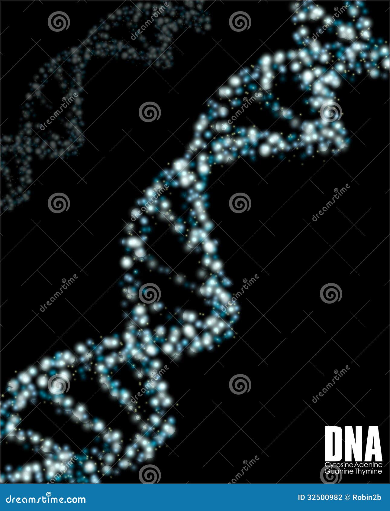 Abstract DNA stock vector. Illustration of biotechnology - 32500982