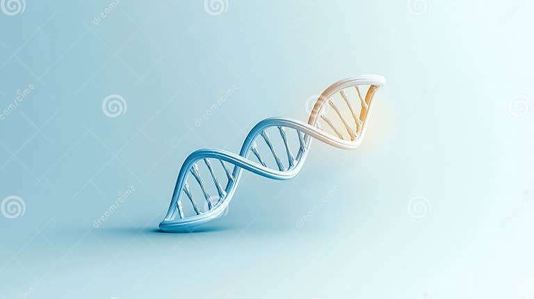 Abstract DNA Lines Symbolize Evolution Stock Photo - Image of science ...