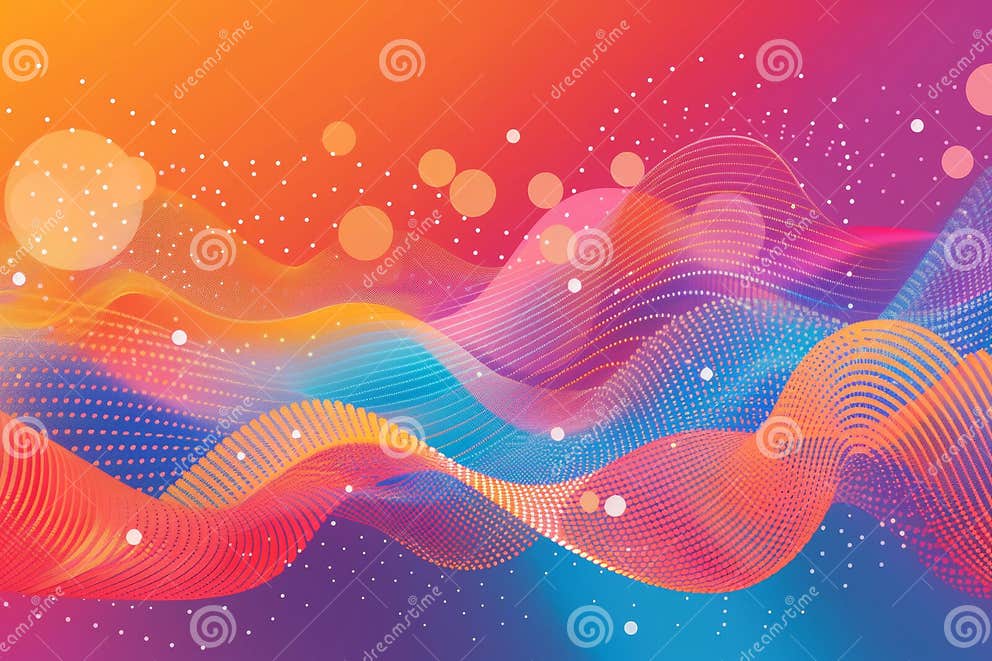 An Abstract DNA Poster Suitable for Use As a Background Stock ...