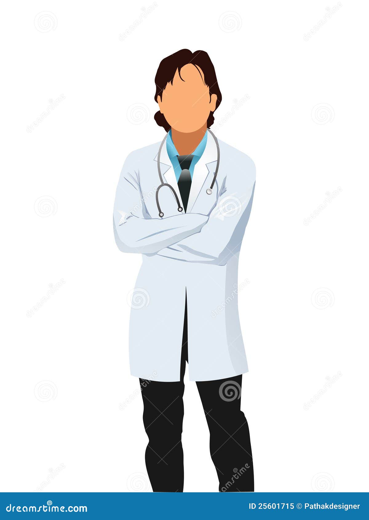 Abstract Doctor Sketch Template Stock Vector - Illustration of hospital ...