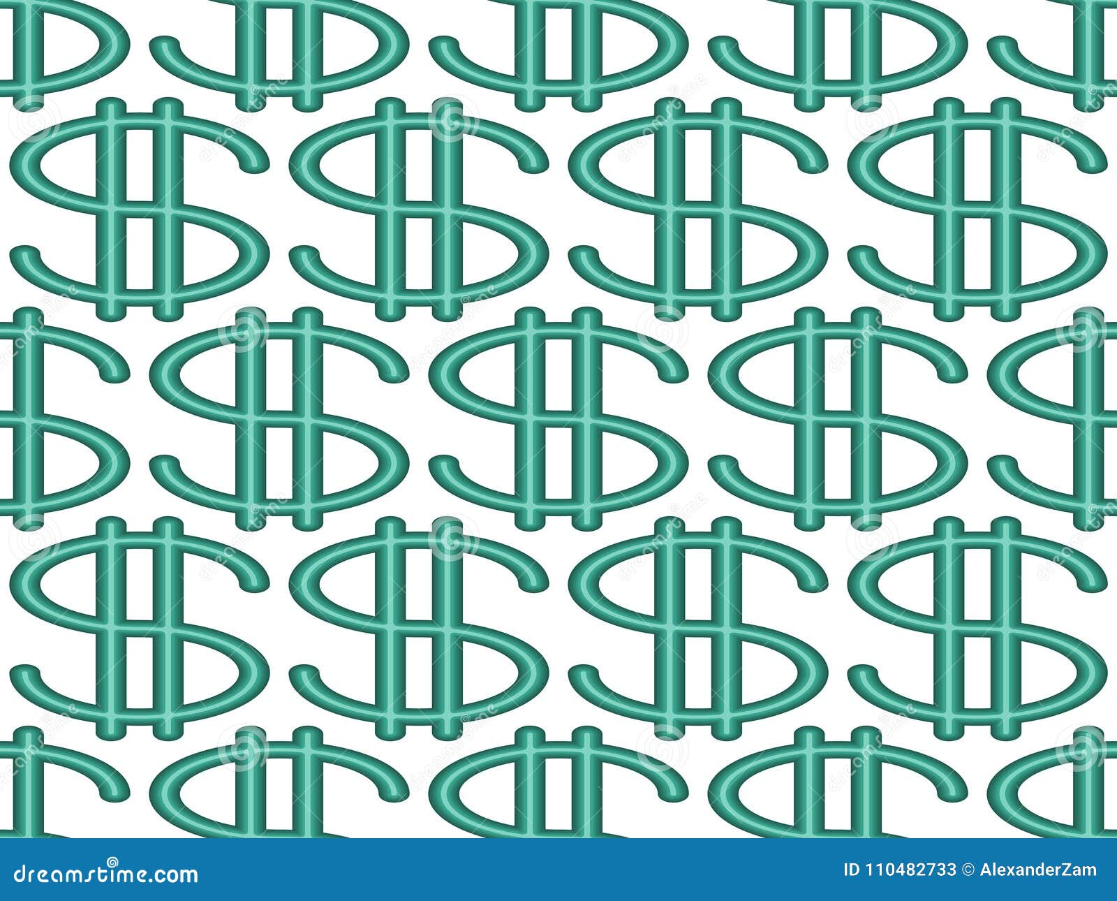 Abstract dollar pattern stock vector. Illustration of sale - 110482733