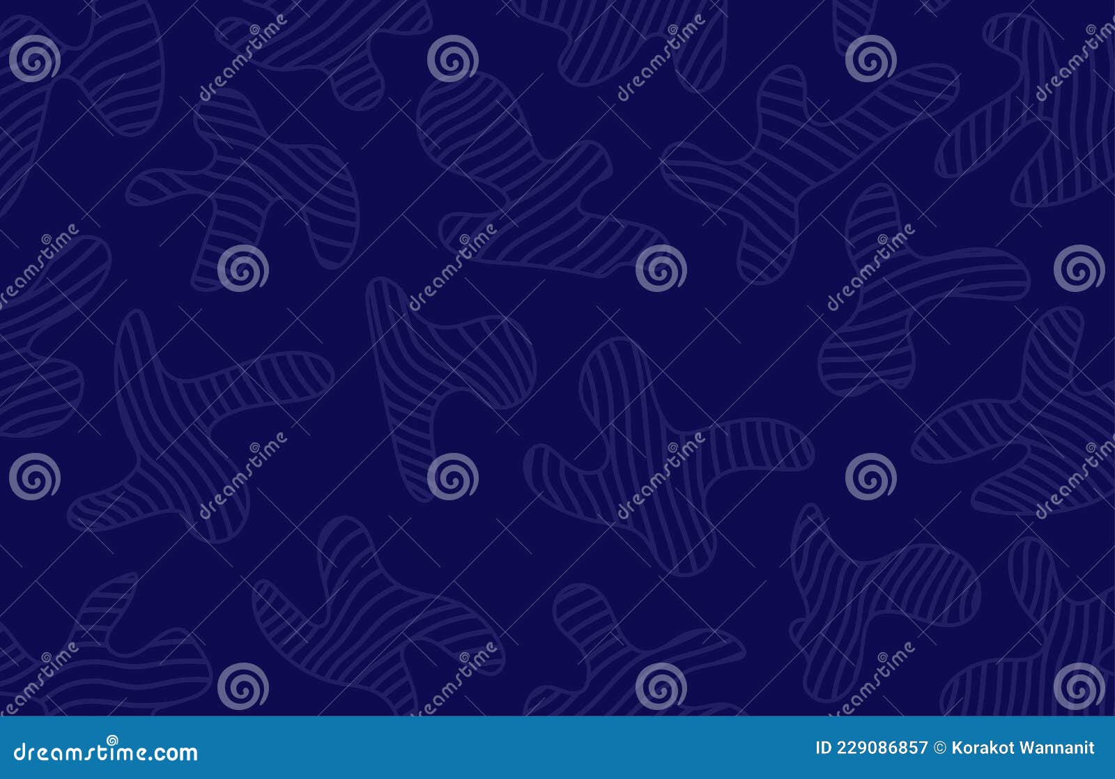 Abstract Doodle Design of Drawing Style Pattern Artwork Template. Color ...