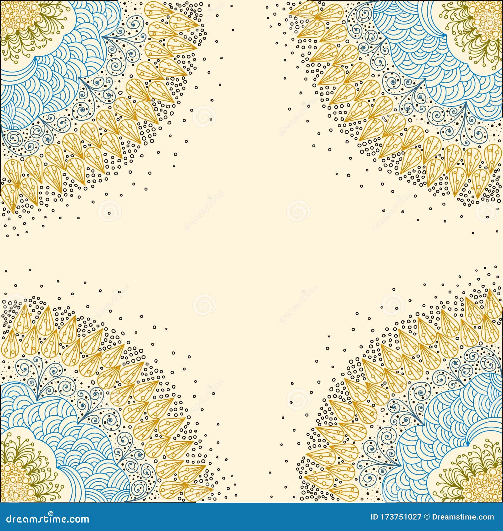 Zentangle Background Vector Illustration | CartoonDealer.com #64474998