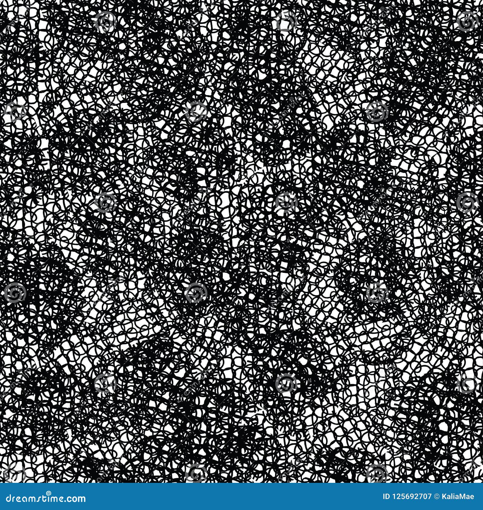 Abstract Doodle Loops Scribble Seamless Repeat Texture Pattern ...