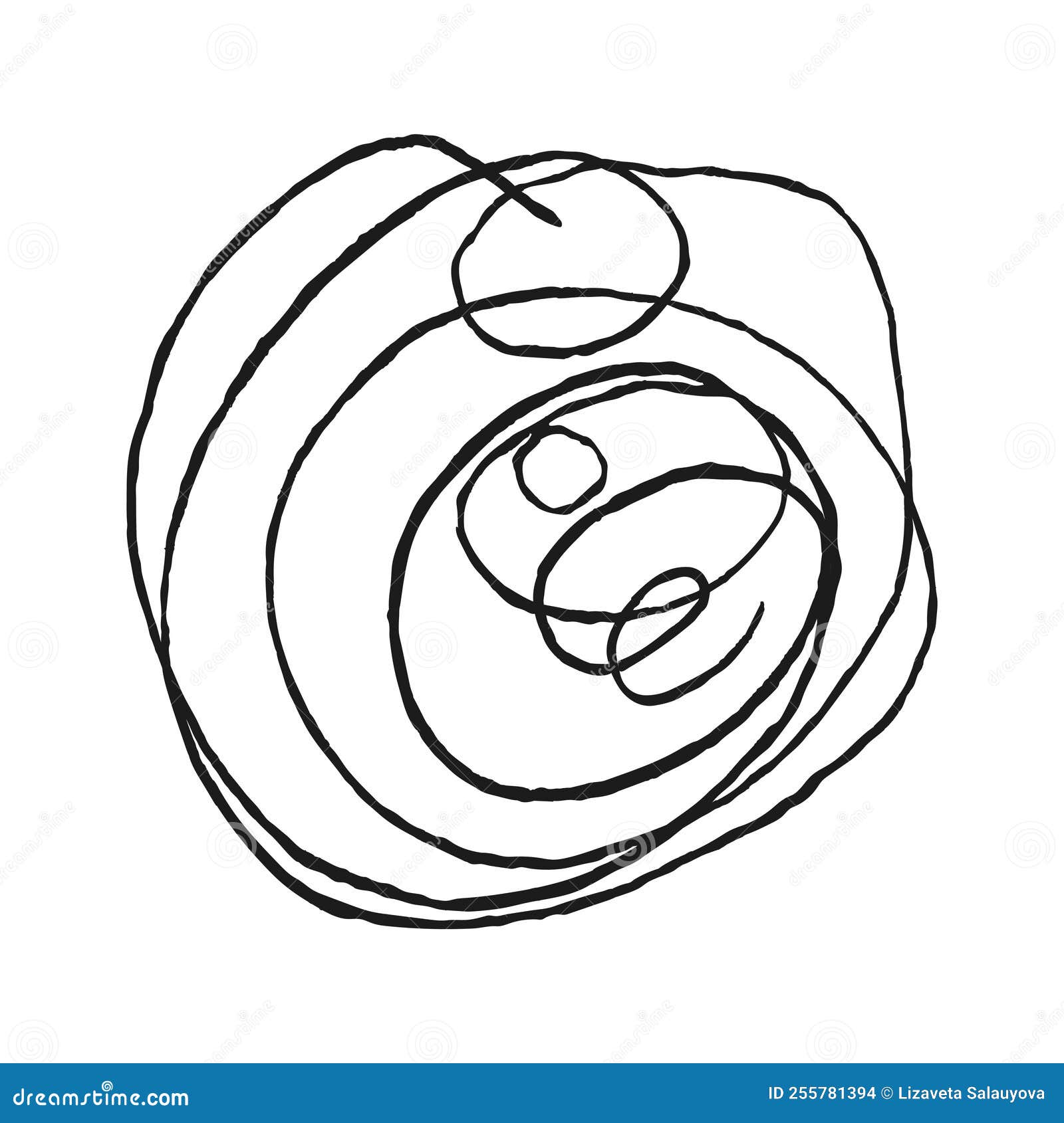 Abstract Doodle Pattern stock vector. Illustration of doodle - 255781394