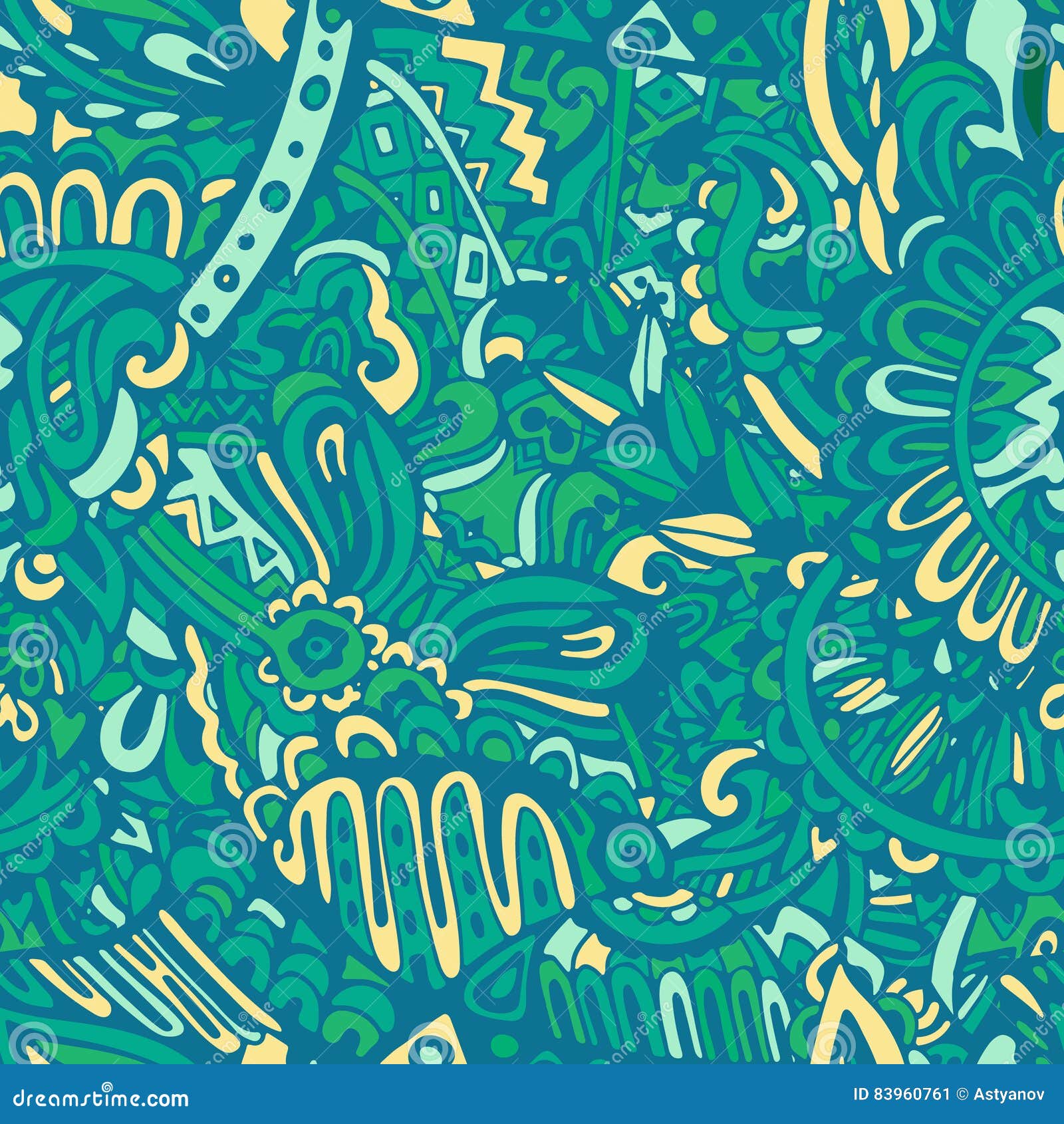 Abstract Doodle Textured Background Stock Vector - Illustration of hair ...