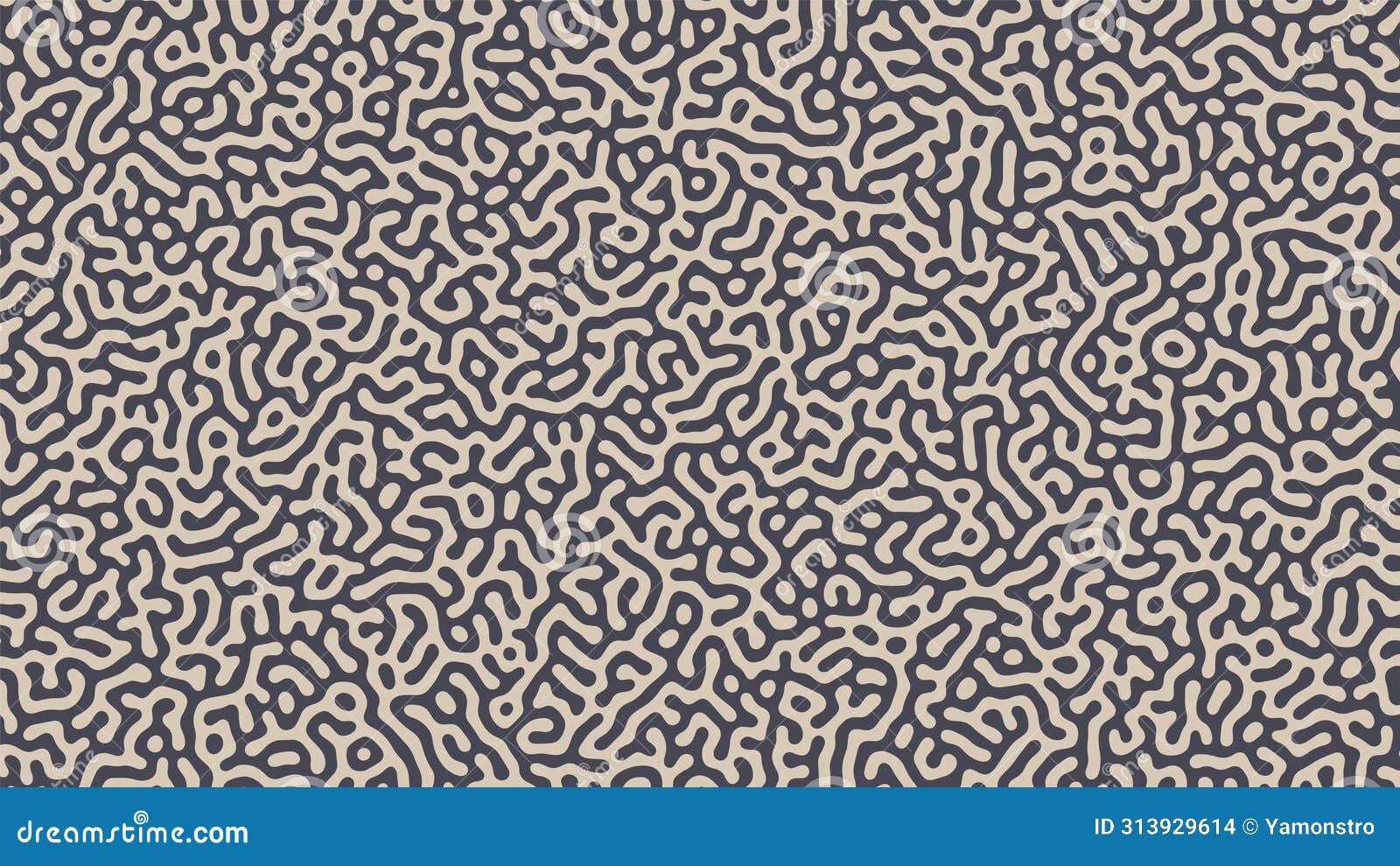 Abstract Doodles Pattern Vector Eccentric Psychedelic Grey Panoramic ...