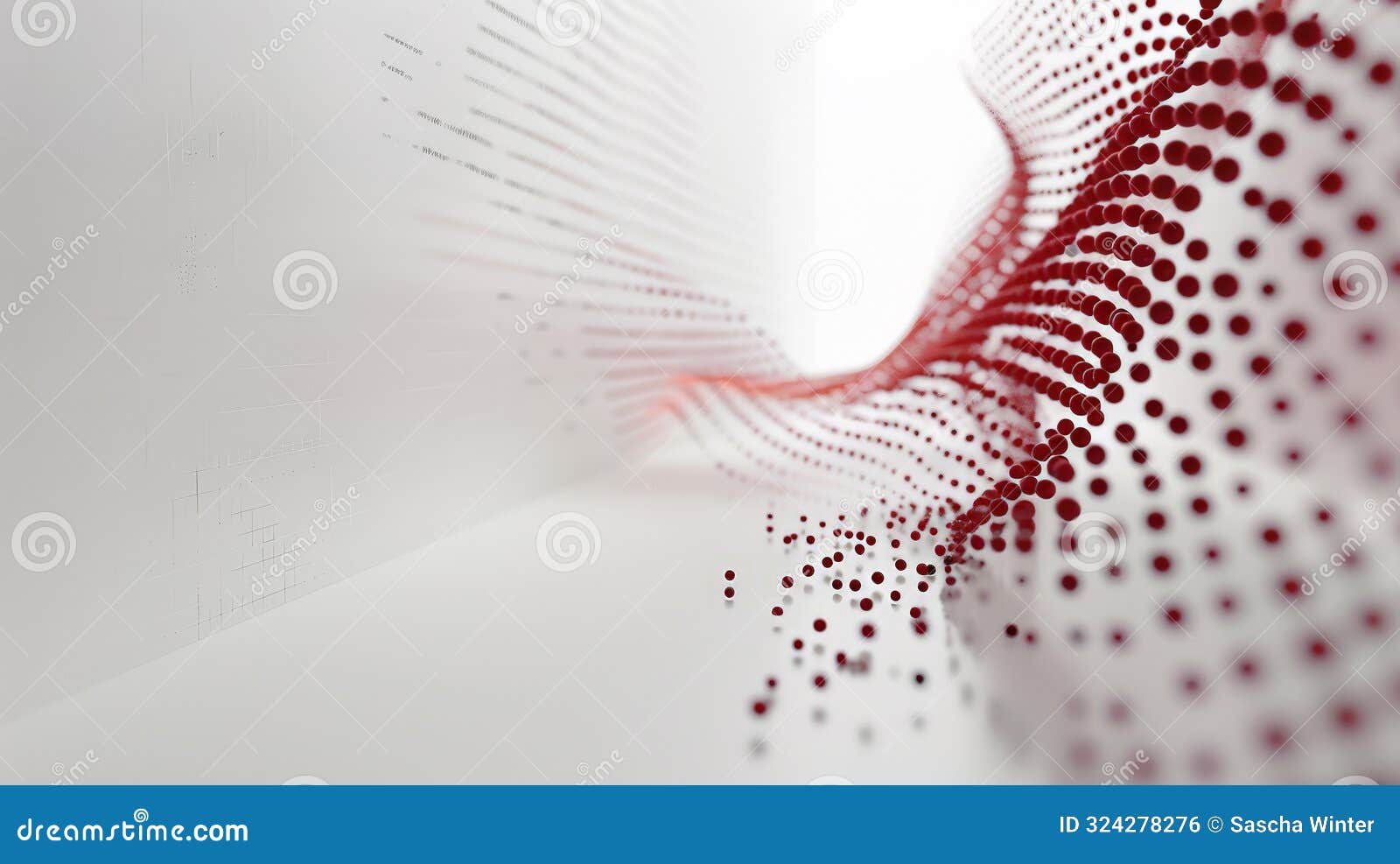 Abstract Doppler Effect Wave on White Background Stock Photo - Image of ...