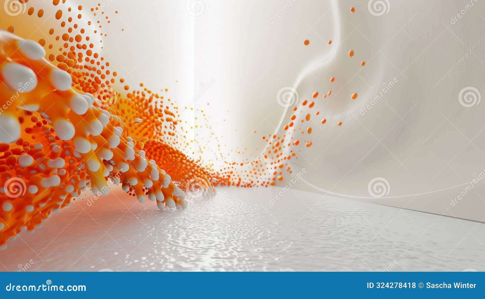 Abstract Doppler Effect Wave on White Background Stock Photo - Image of ...