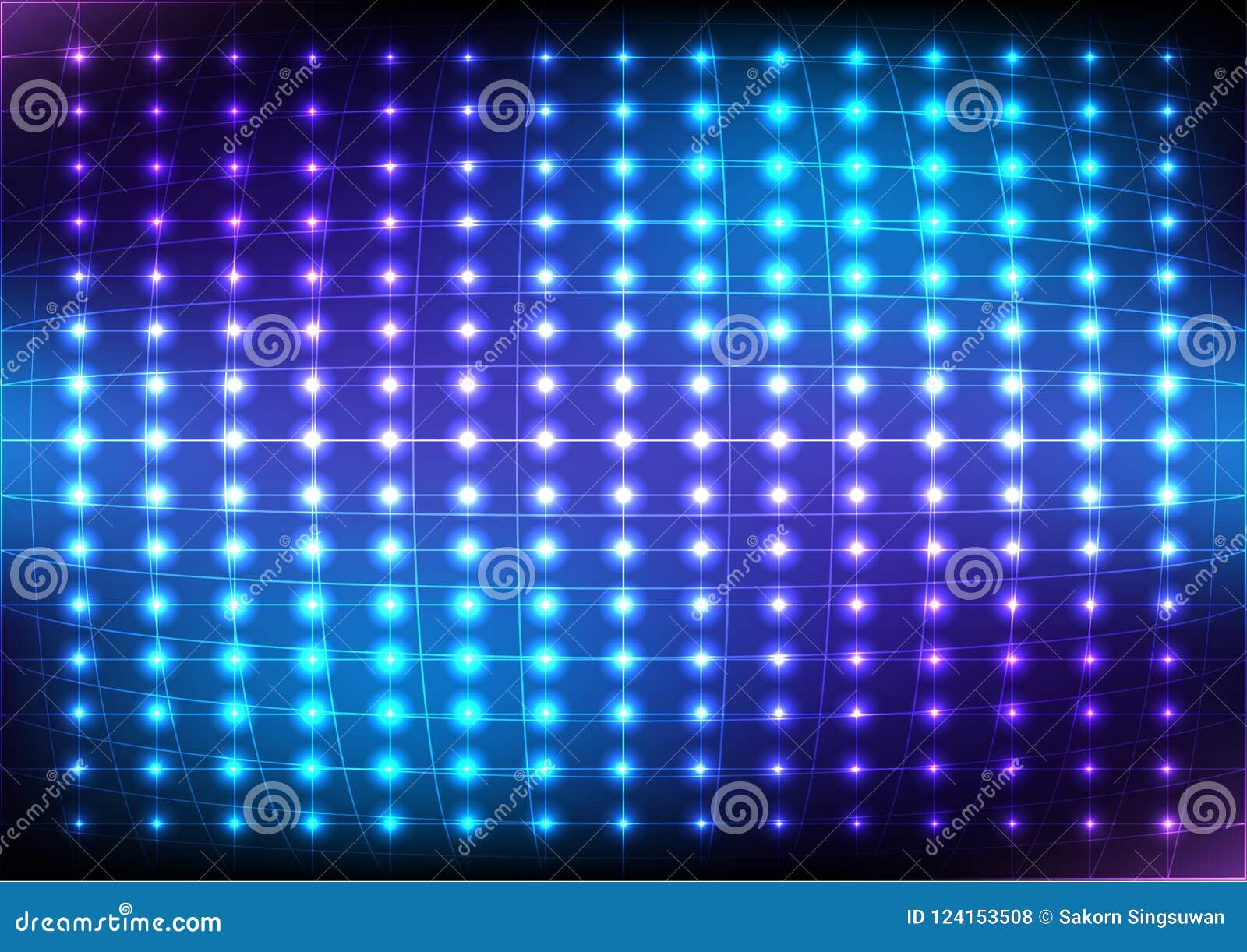 Abstract Dot Blue Light Vector Background. Illustration Stock Vector ...