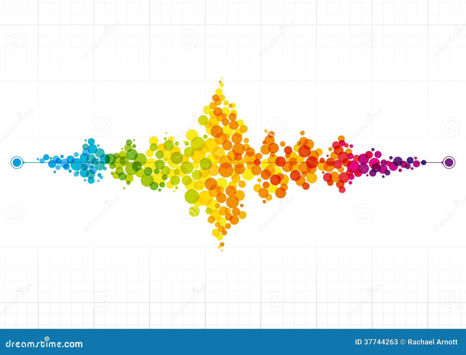 Abstract Dot Design stock vector. Illustration of bright - 37744263
