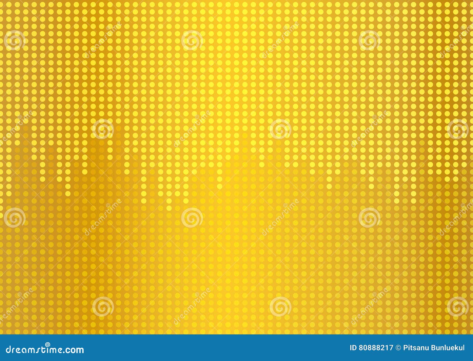 Abstract Dot on Gold Background Stock Vector - Illustration of abstract ...