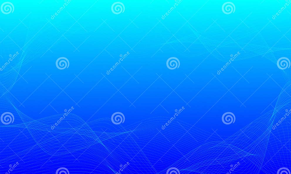 Dot Line with Blue Color Background Stock Illustration - Illustration ...