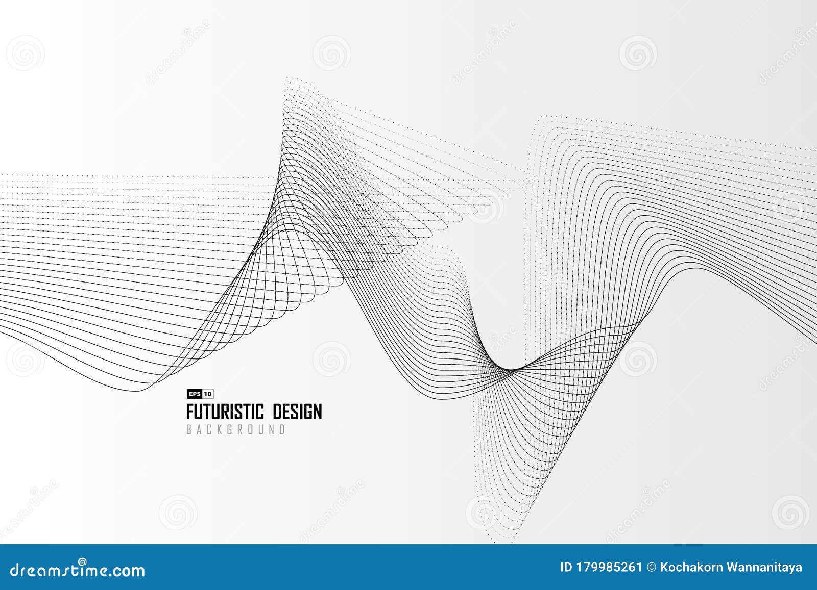 Abstract Dot Line Shape Pattern of Futuristic Artwork Pattern ...
