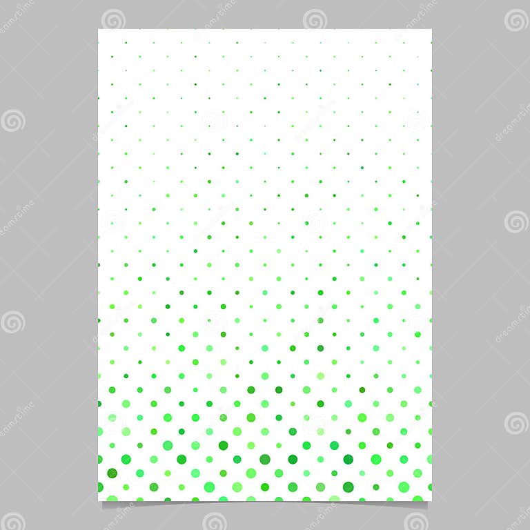 Abstract Dot Pattern Brochure Template - Vector Stationery Background ...