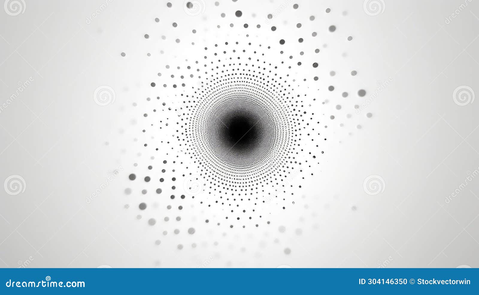 Abstract Dot Round Background Stock Illustration - Illustration of ...
