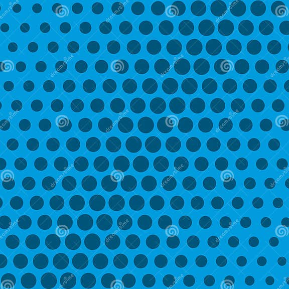 Abstract Dots Background in Blue Color Stock Vector - Illustration of ...