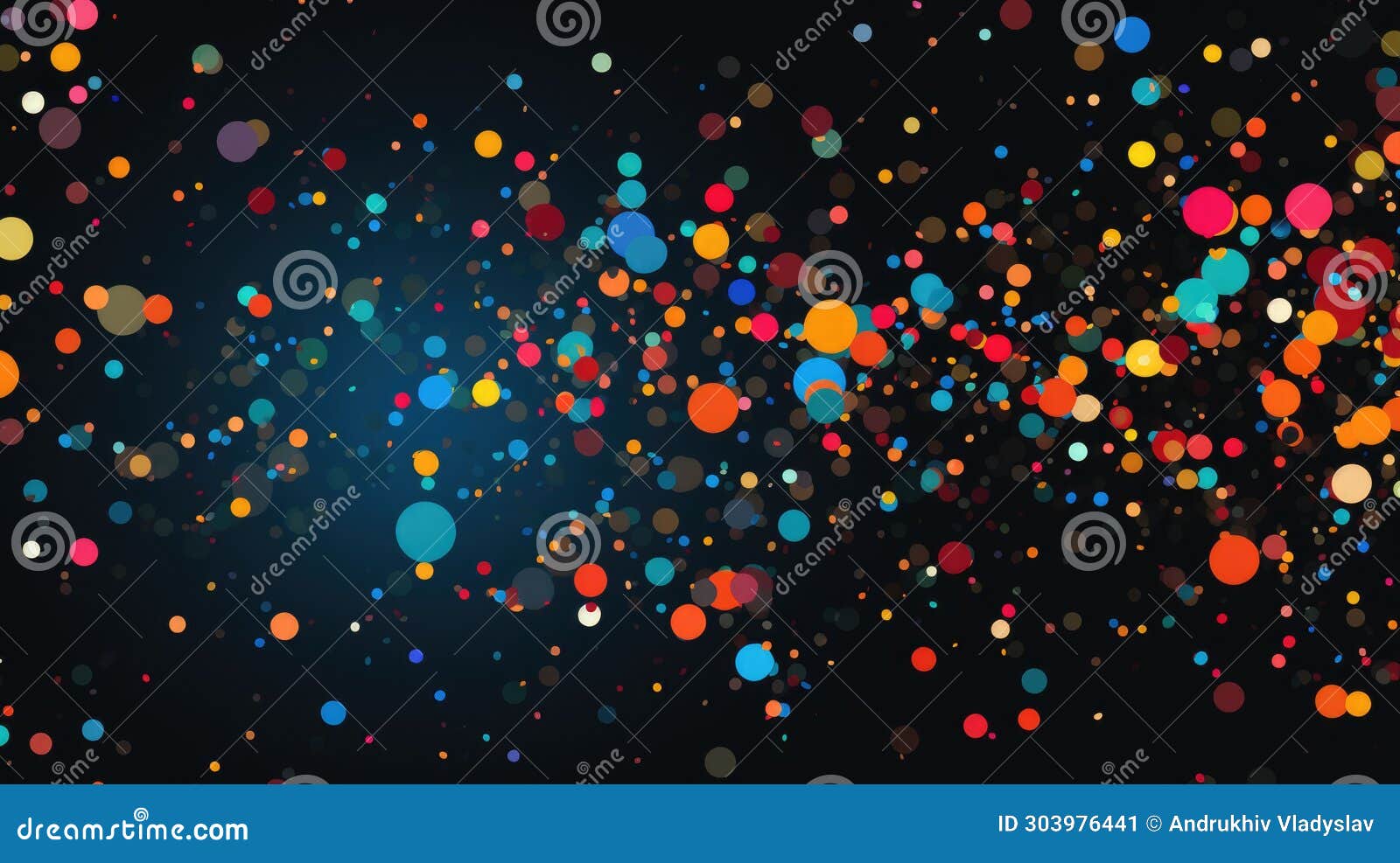 Abstract Dots Background, Abstract Illustration Stock Illustration ...