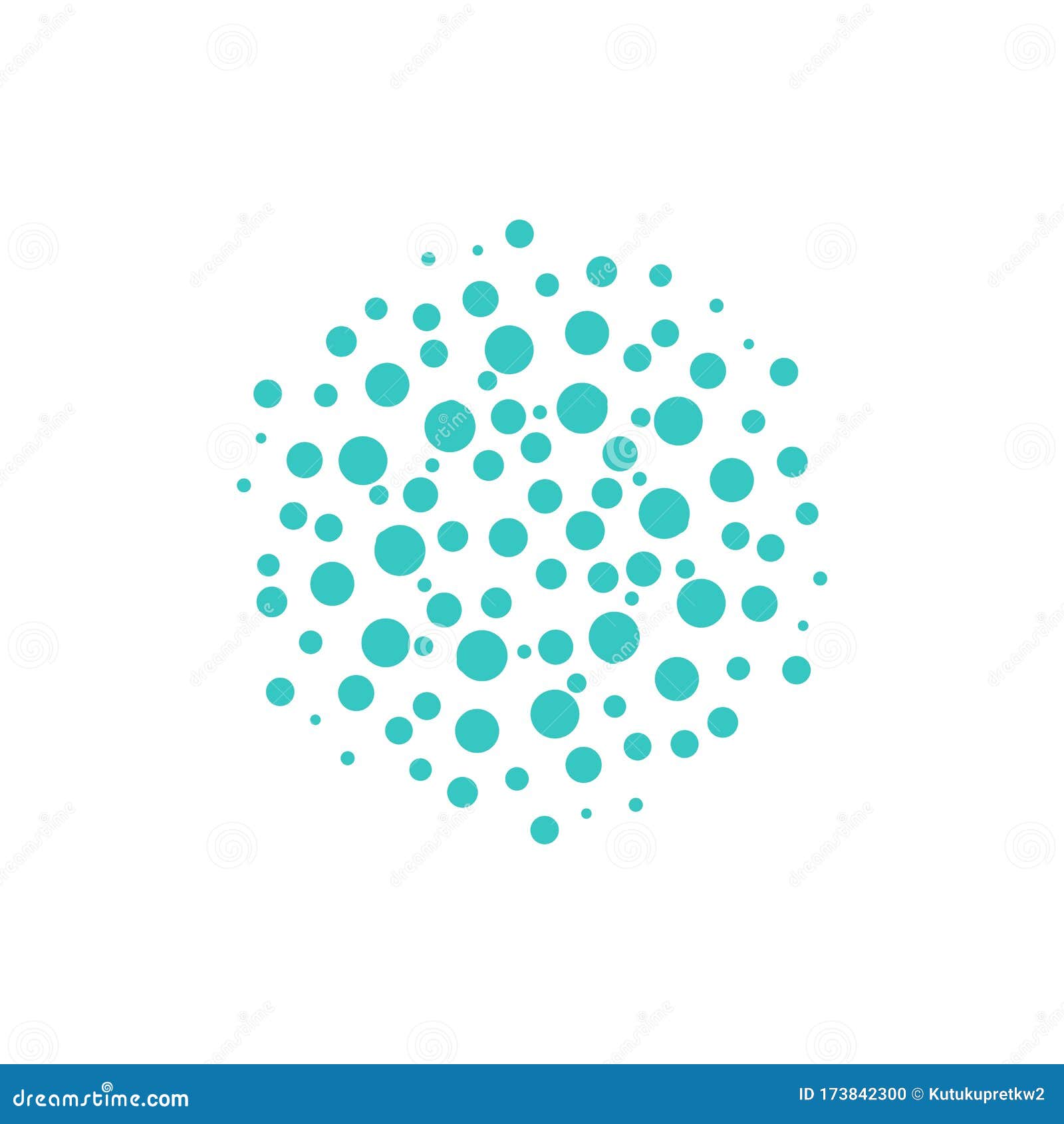 Abstract Dots Spread Logo Template Illustration Design. Vector EPS 10 ...