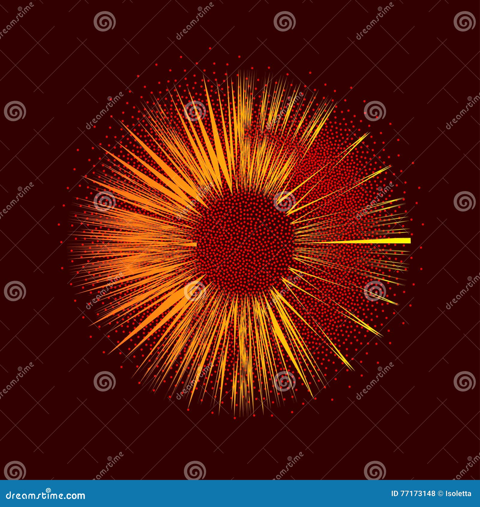 Abstract Dotted Design Element Stock Vector - Illustration of darkness ...