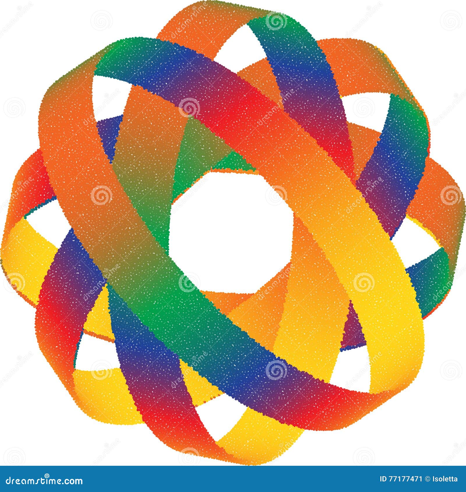 Abstract Dotted Design Element Stock Vector - Illustration of dotted ...