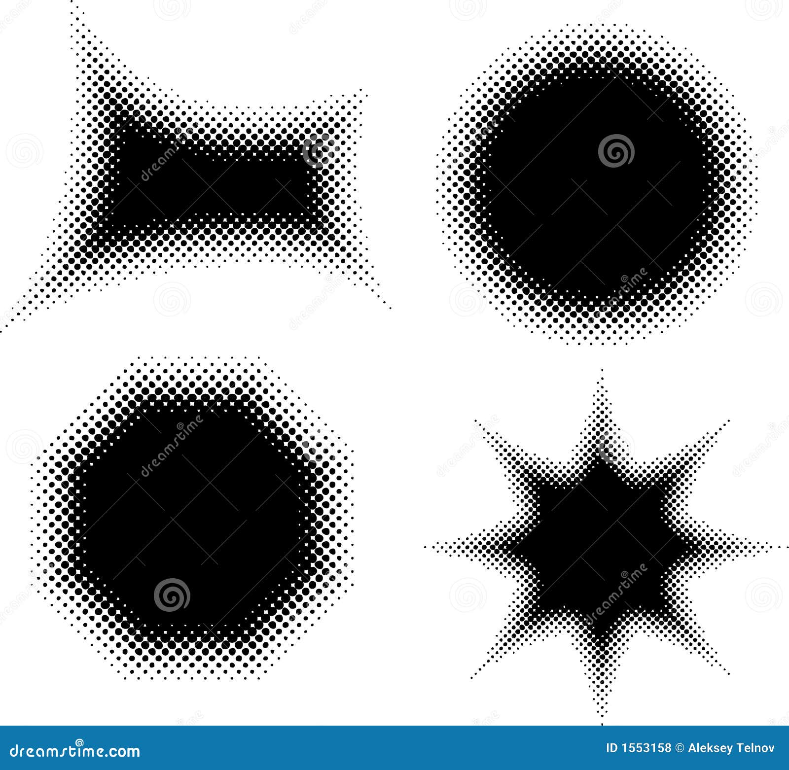 Abstract Dotted Element for Design, Vector Stock Vector - Illustration ...