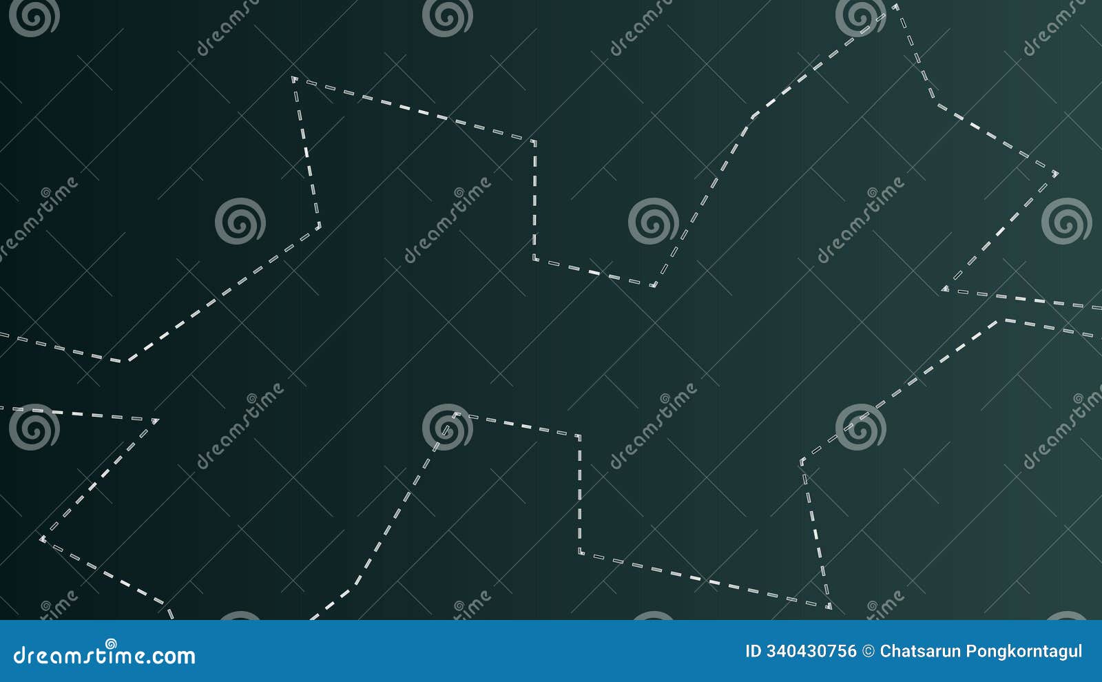 Abstract Dotted Line Diagonal Pattern Overlay Layer on Green Background ...