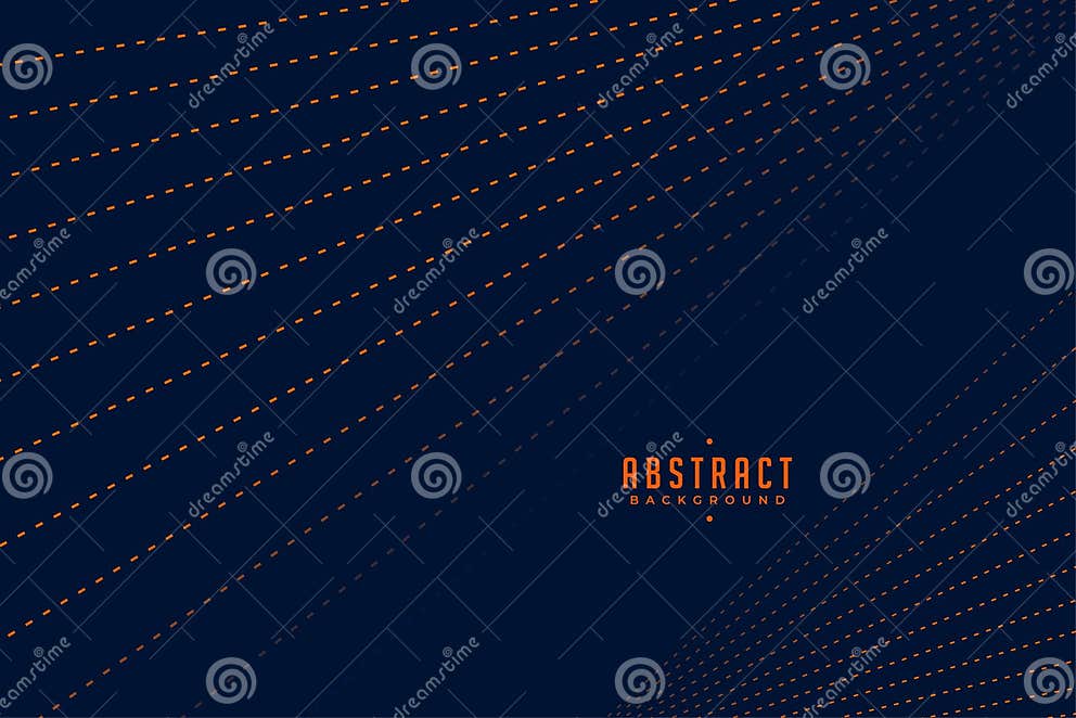 Abstract Dotted Line Stripe Background in Retro Style Stock Vector ...