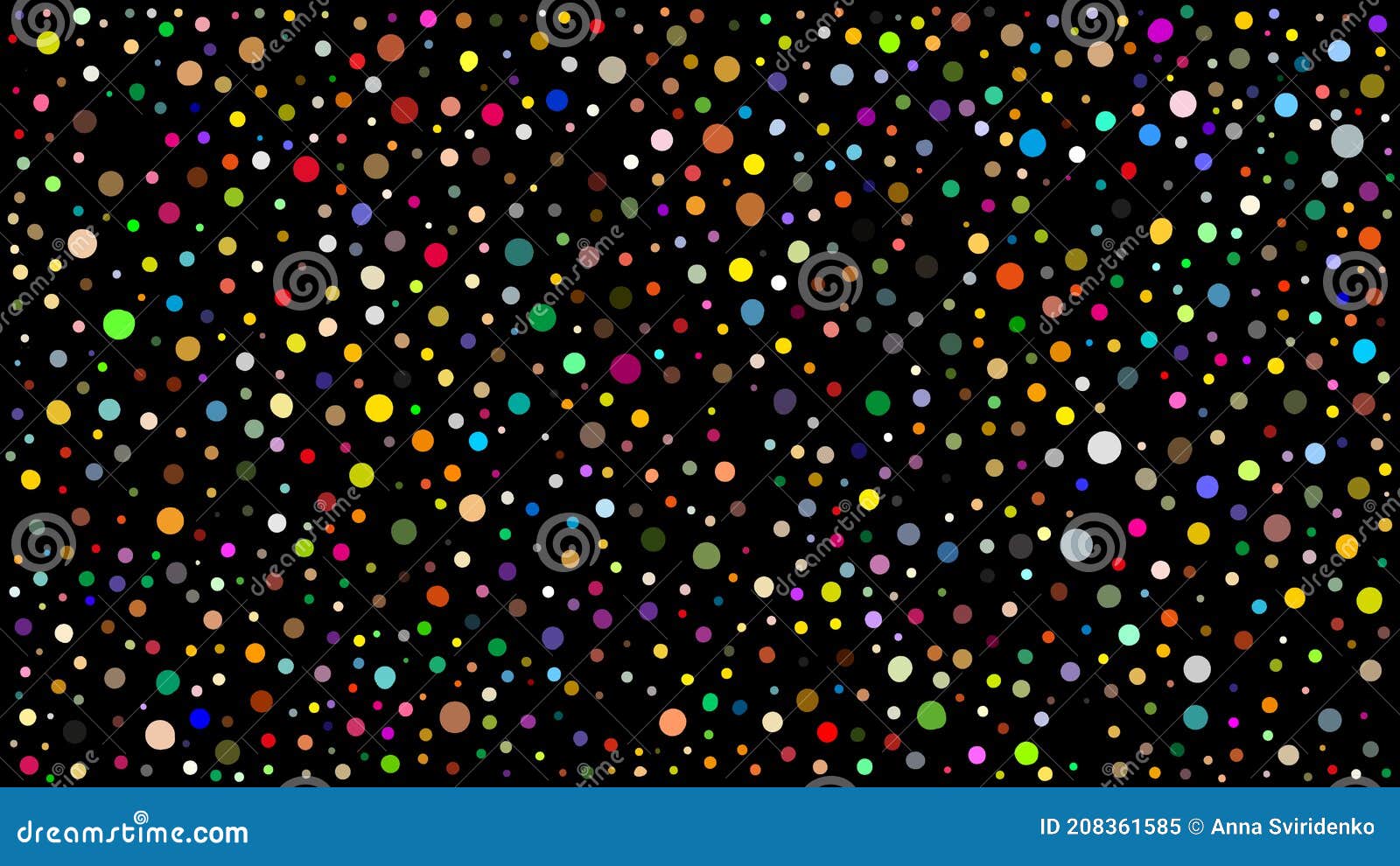 Abstract Dotted Pattern Colorful Geometric Grid Background Stock ...