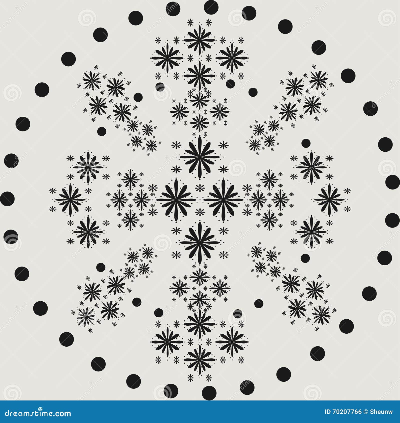 Abstract Dotted Shape.Vector Design Element Stock Vector - Illustration ...