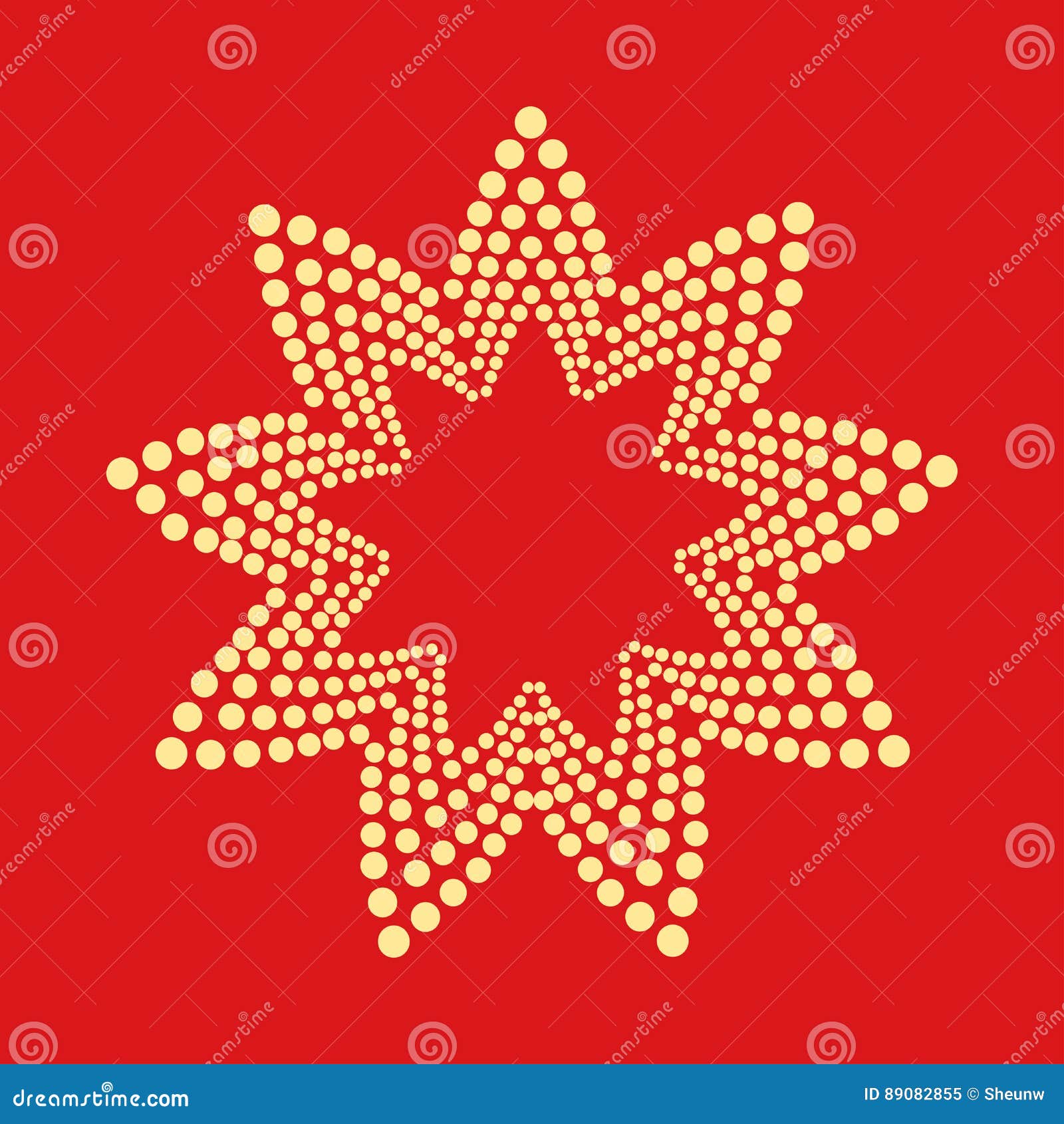 Abstract Dotted Shape.Vector Design Element Stock Vector - Illustration ...