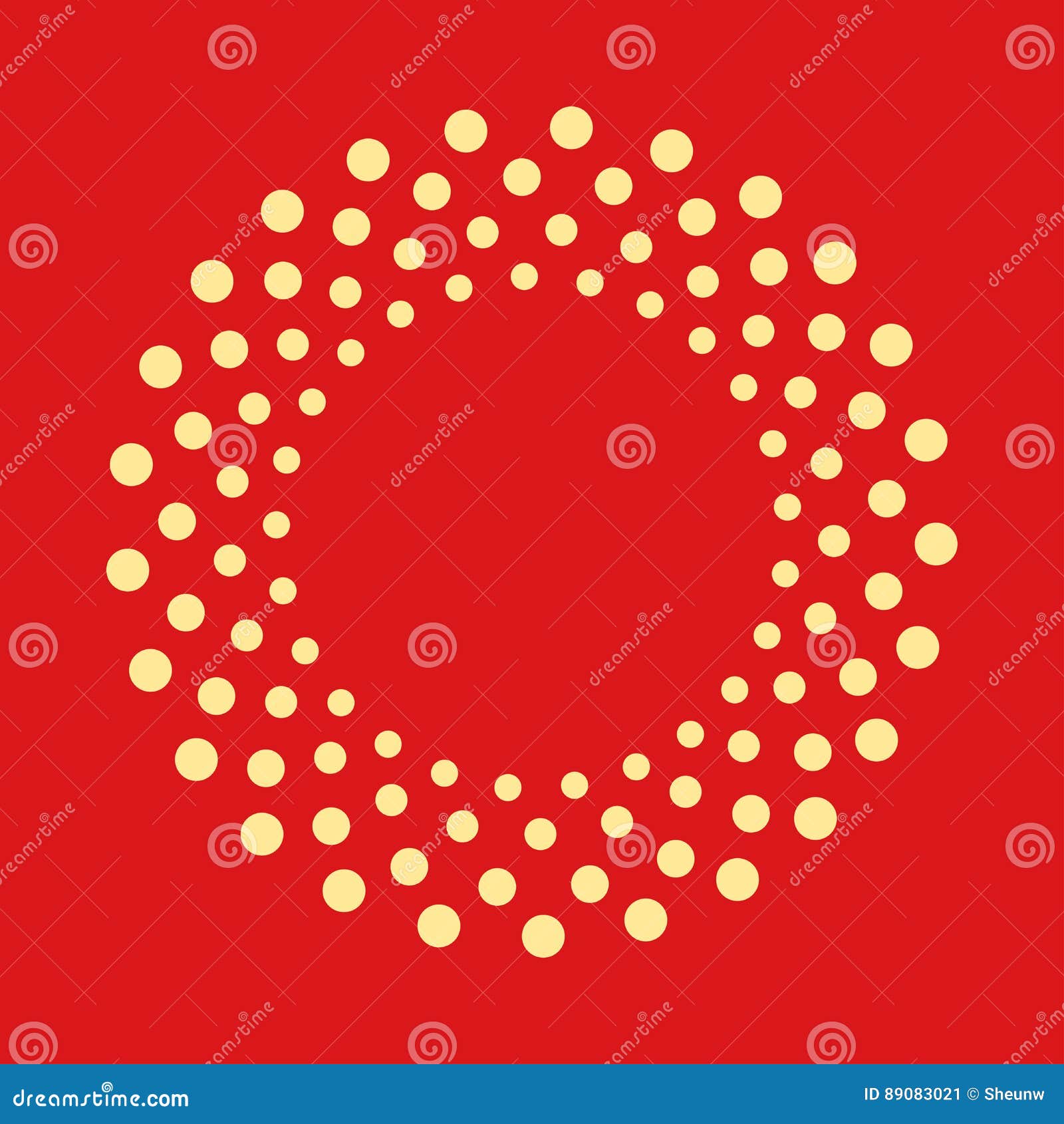 Abstract Dotted Shape.Vector Design Element Stock Vector - Illustration ...