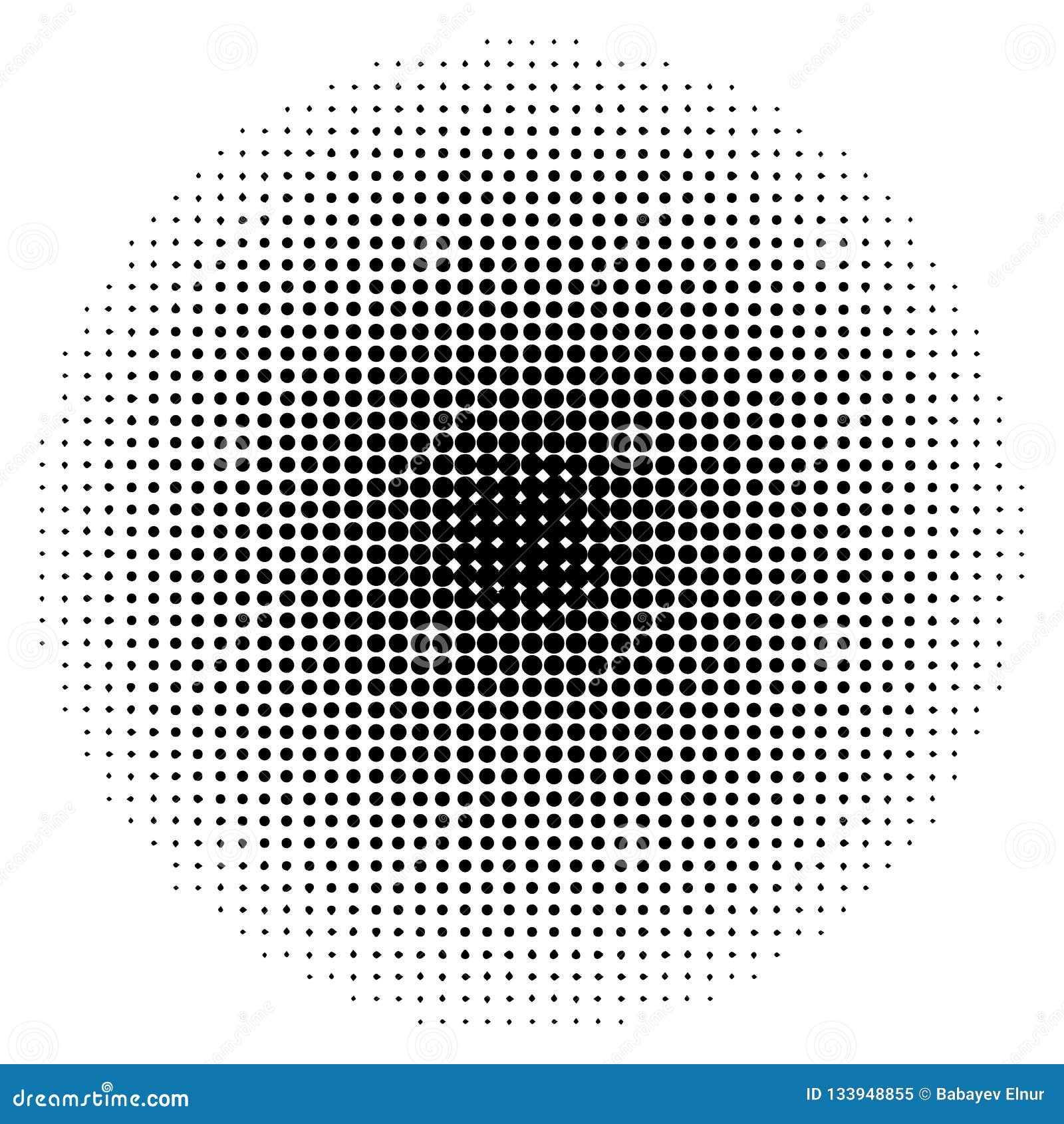 Abstract Dotted Vector Background. Halftone Effect Eps 10 Stock Vector ...
