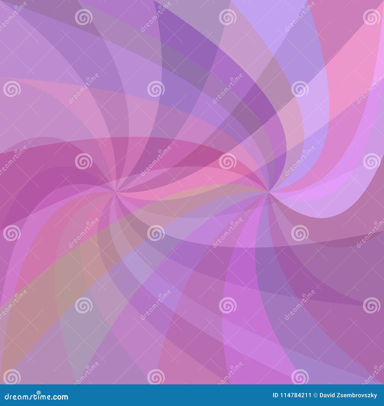 Abstract Double Swirl Background - Vector Graphic from Swirling Rays in ...