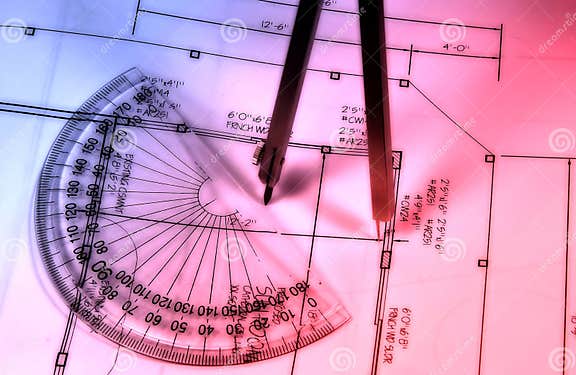 Abstract Drafting stock photo. Image of drafting, contractor - 47106