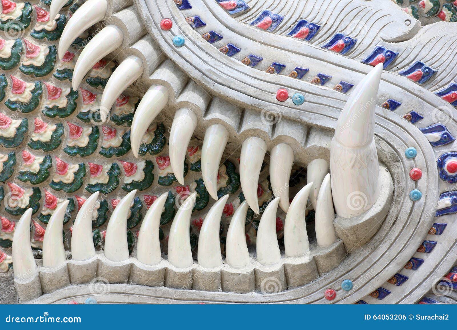 Abstract Dragon Fangs Textured Stock Photo - Image of abstract, dragon ...