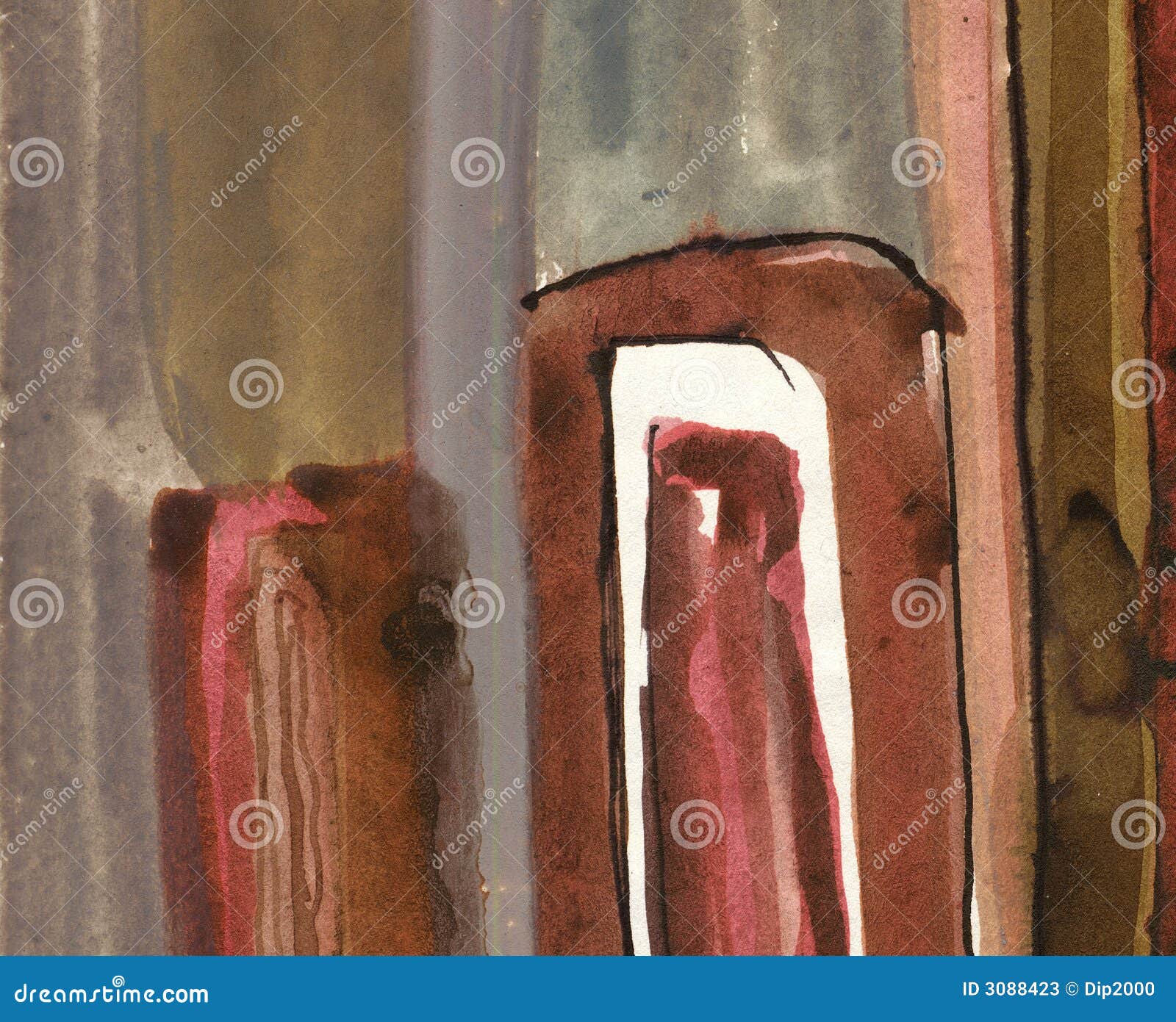 Abstract Drawing. Isolated Drawing. Texture Block. Illustration ...