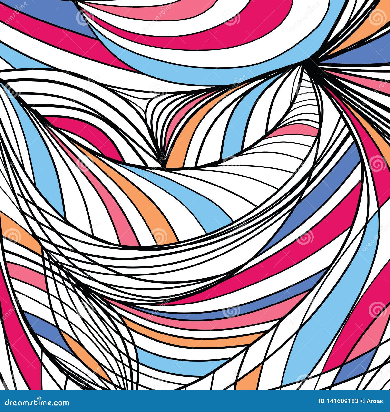 Abstract Drawing Background Stock Vector - Illustration of decorative ...