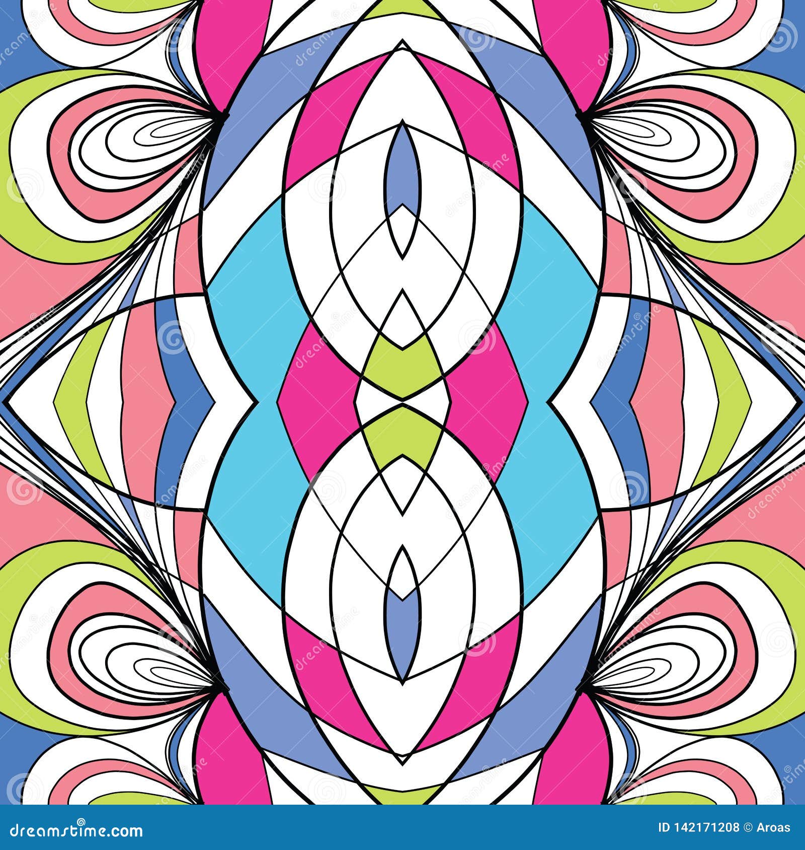 Abstract Drawing Background Stock Vector - Illustration of curve, flow ...