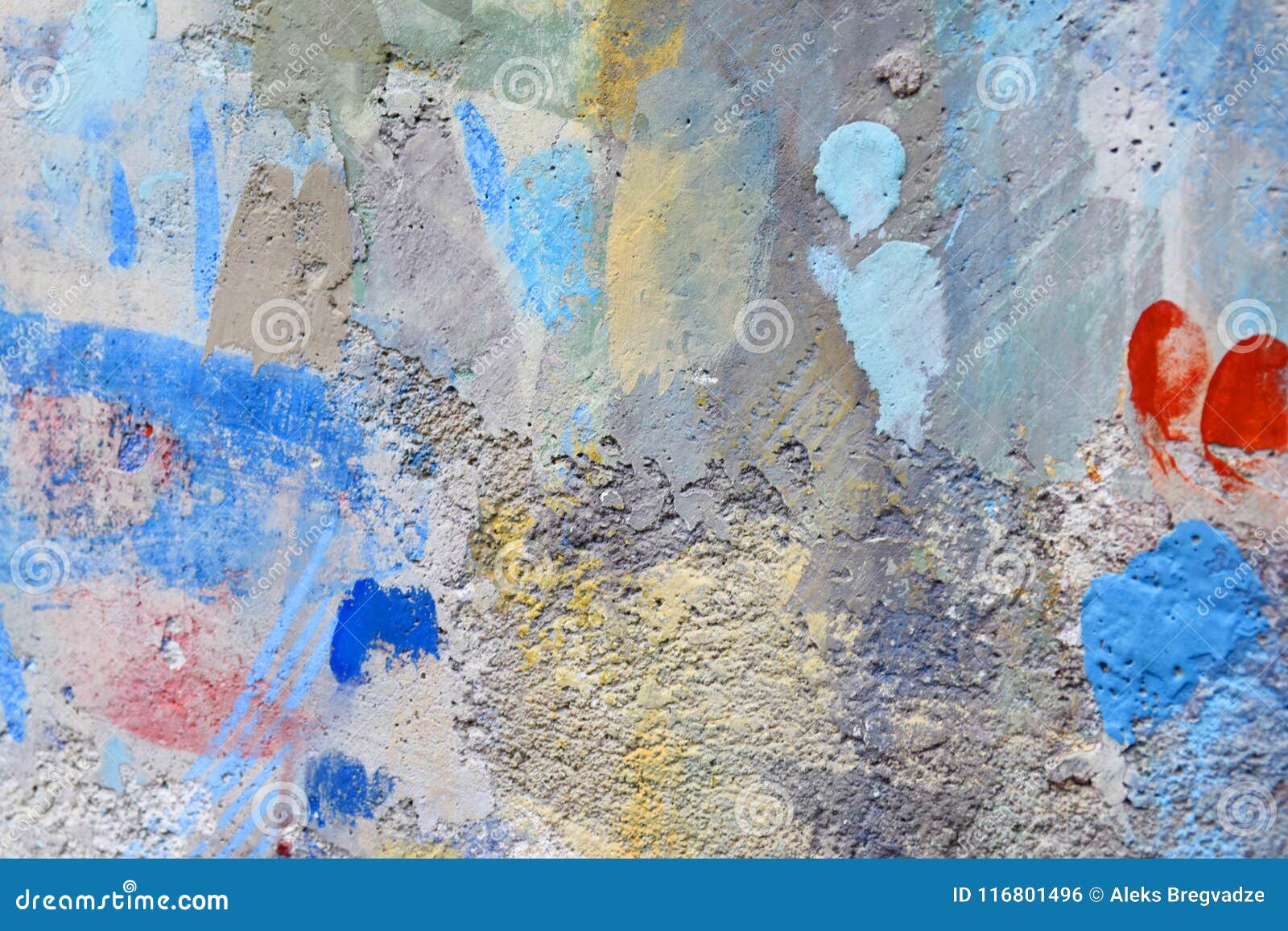 Spray Paint Shape on the Wall Stock Photo - Image of concrete, surface ...
