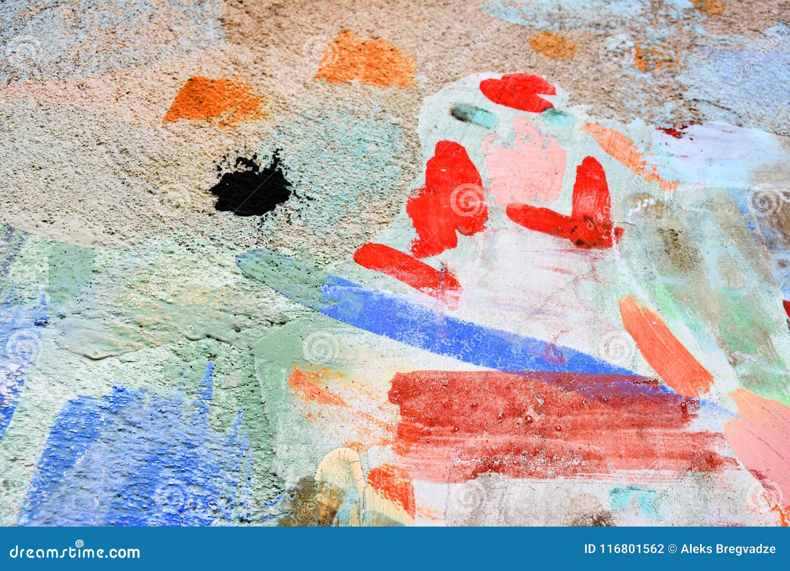 Spray Paint Shape on the Wall Stock Photo - Image of urban, pattern ...