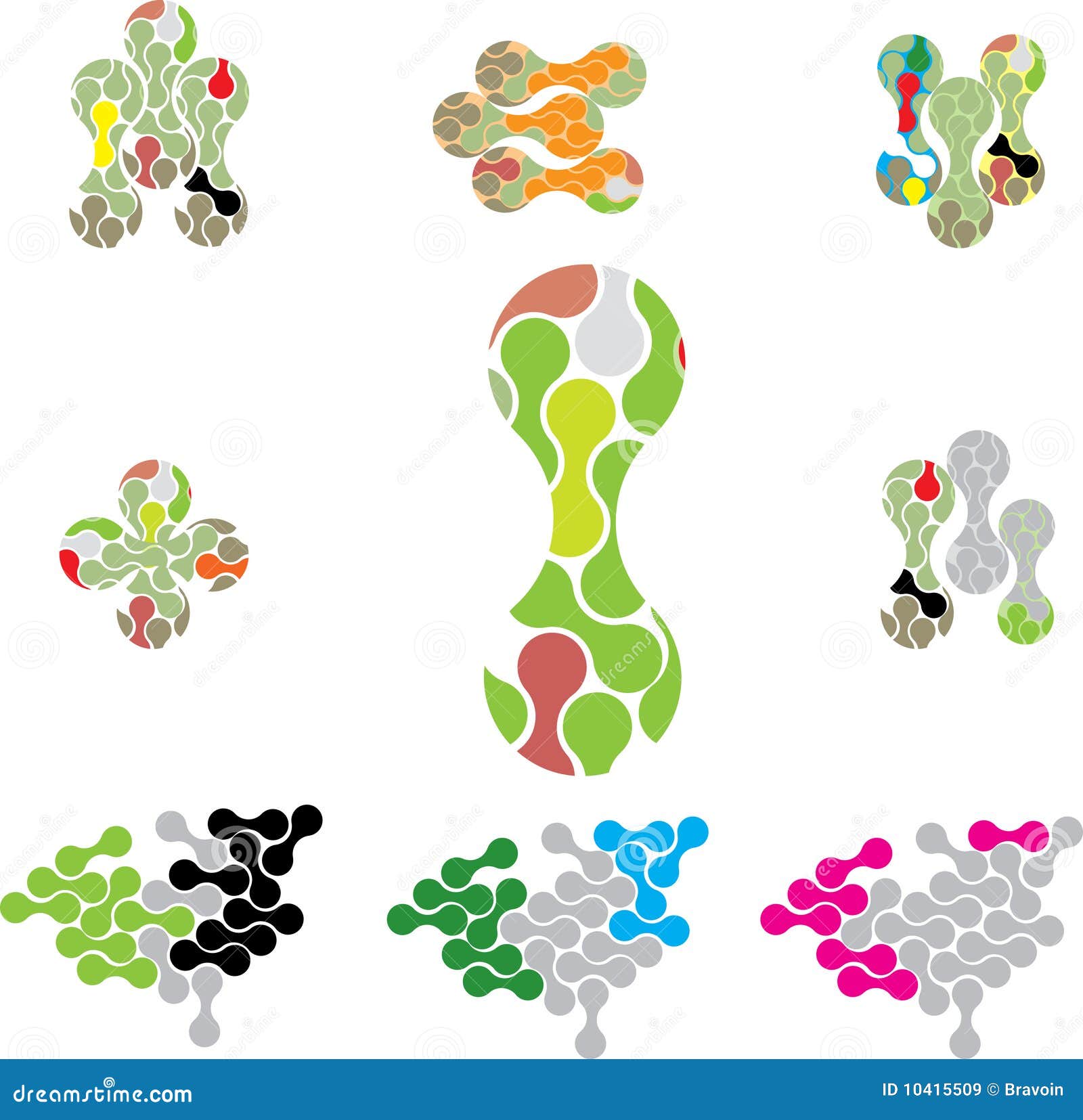 Abstract Drawings stock vector. Illustration of artistic - 10415509