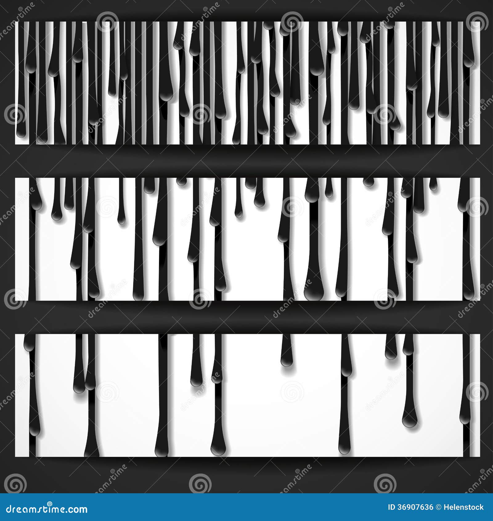 Abstract Dripping Background. Stock Vector - Illustration of liquid ...