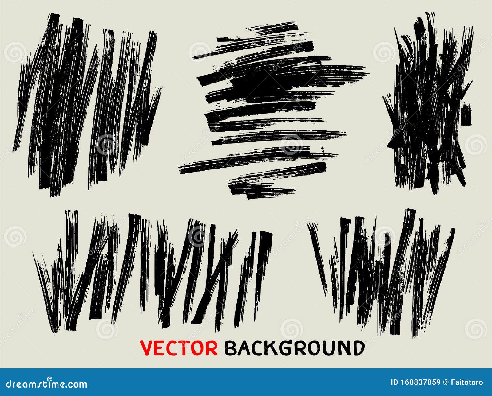 Marker Sketch Texture Background Template Stock Vector - Illustration ...