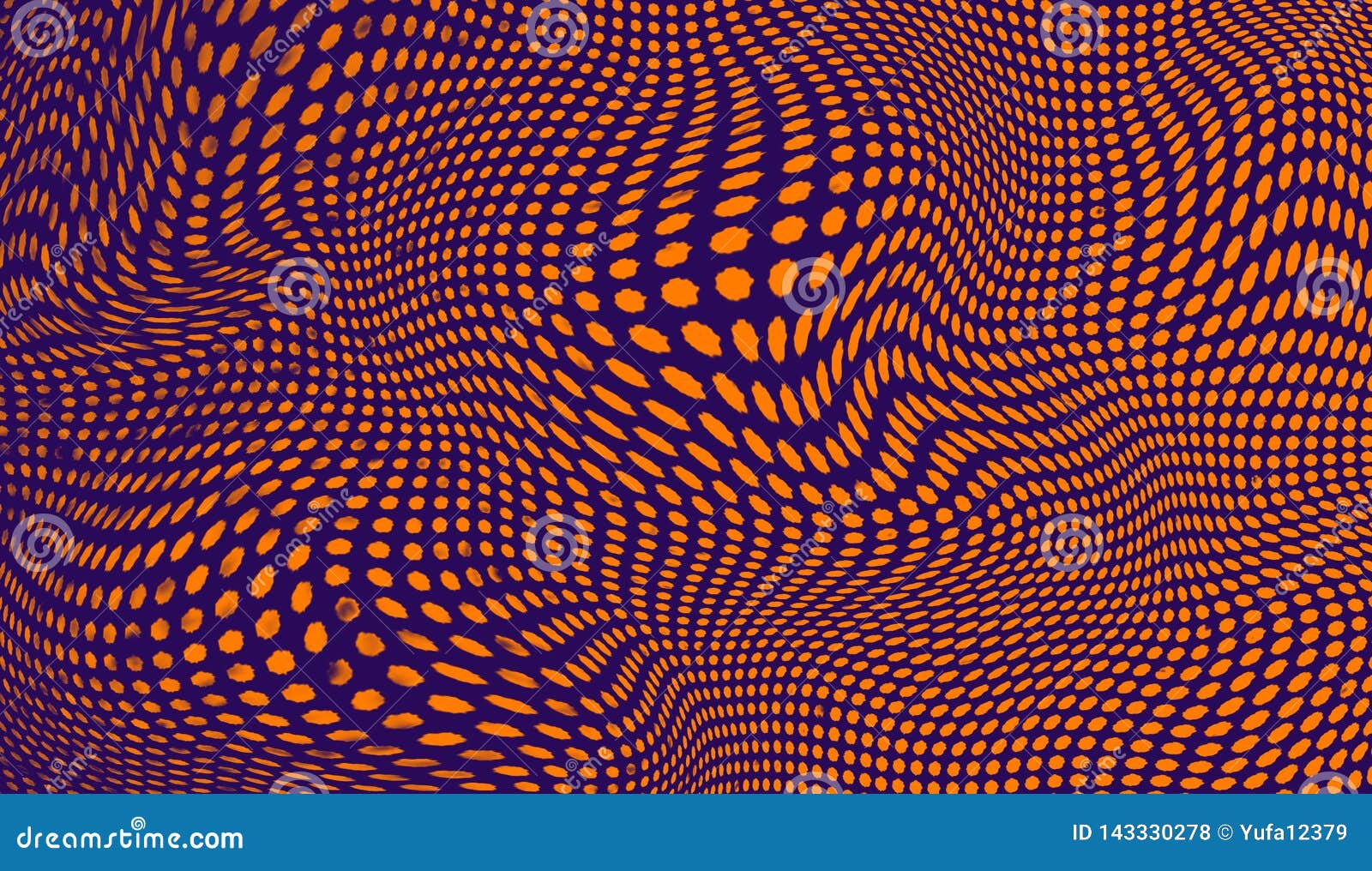 Abstract Duotone Background . Halftone Texture . Trendy Synthwave ...