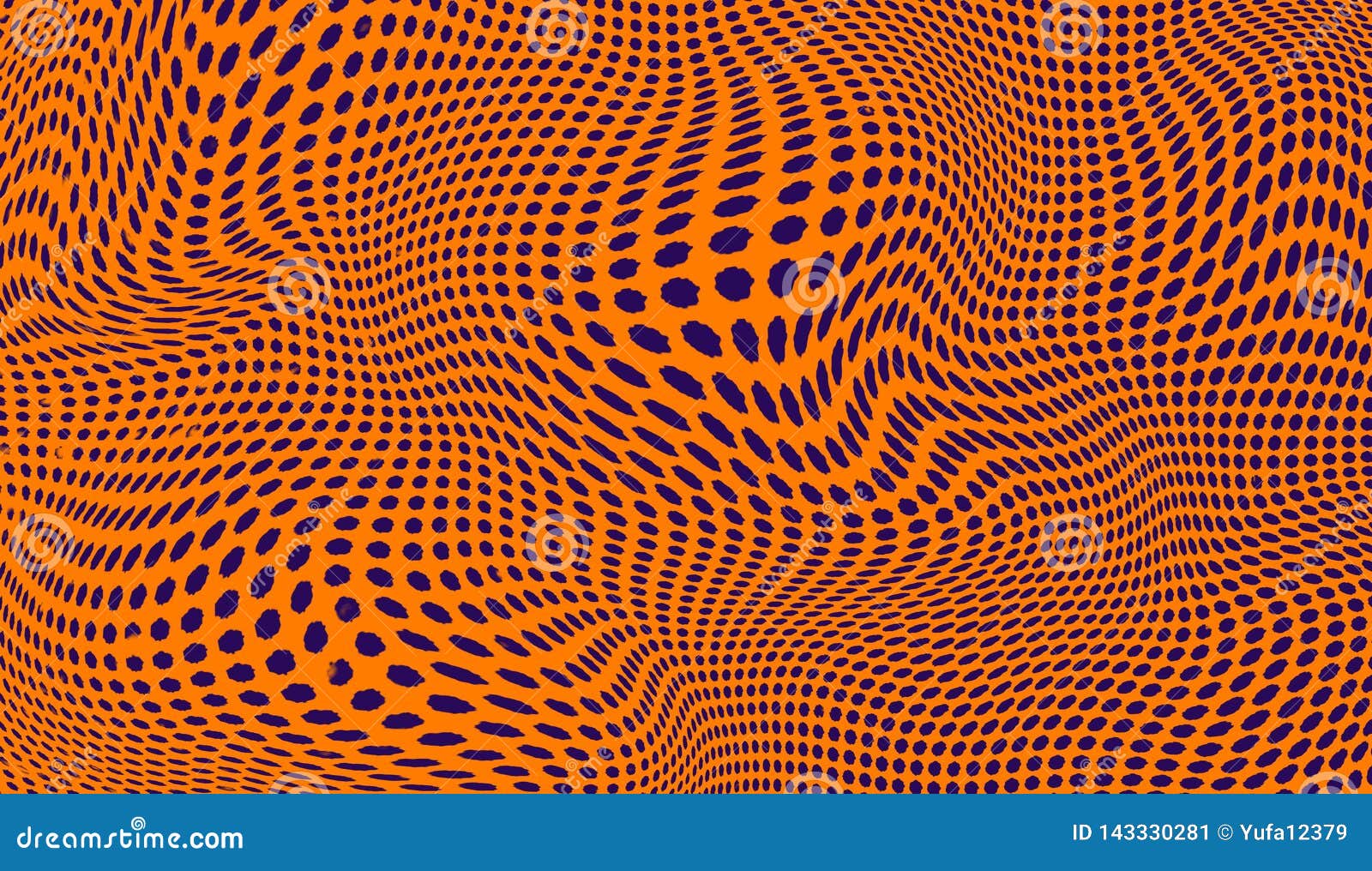 Abstract Duotone Background . Halftone Texture . Trendy Synthwave ...