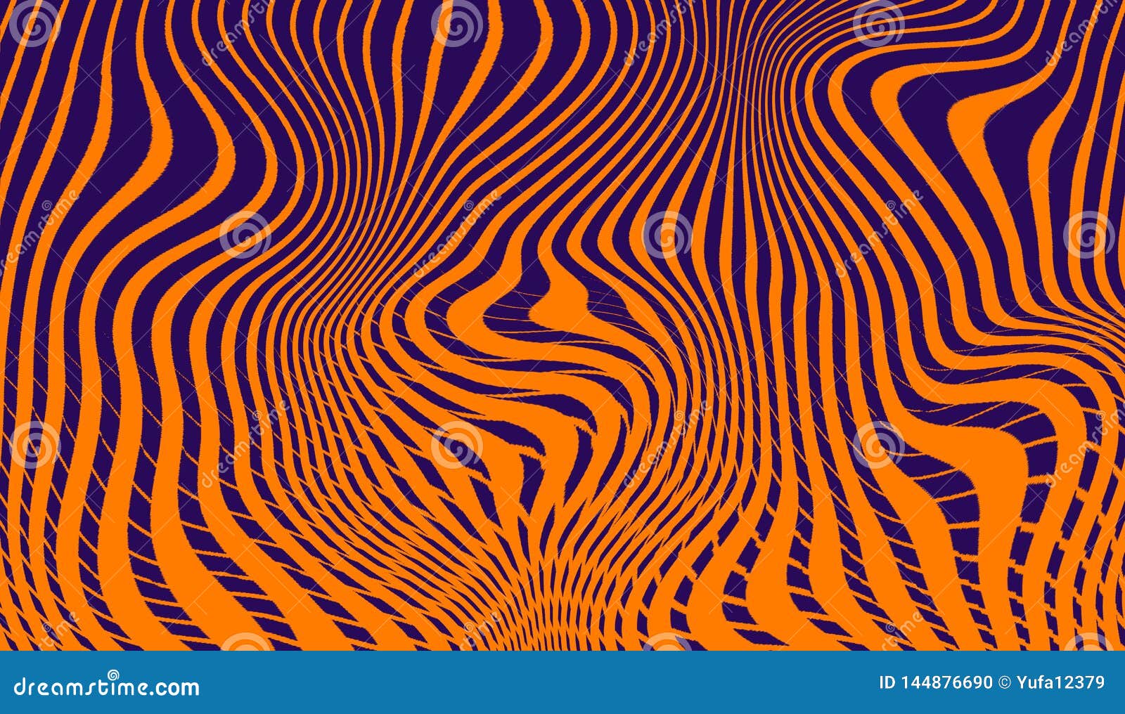 Abstract Duotone Orange and Violet Background . Halftone Texture ...