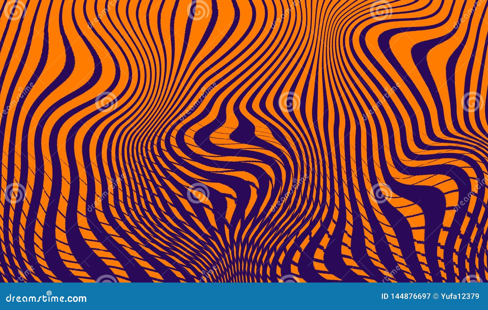 Abstract Duotone Orange and Violet Background . Halftone Texture ...